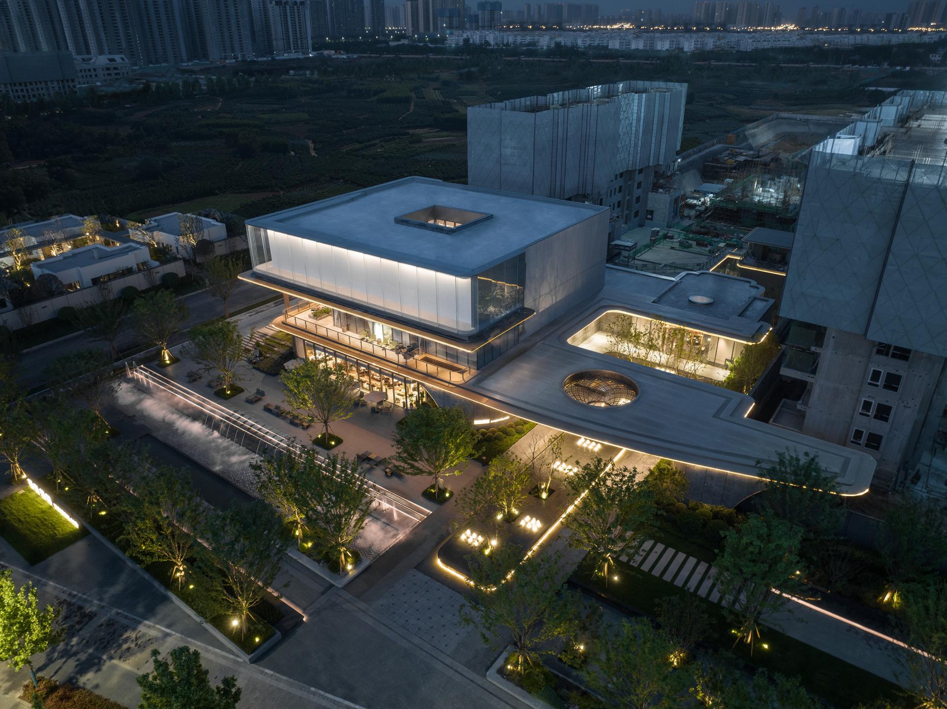 Architectural Lighting - Xi'an Wonderland Exhibition Center