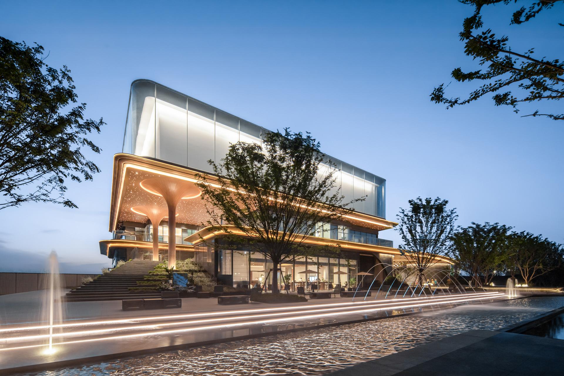 Architectural Lighting - Xi'an Wonderland Exhibition Center