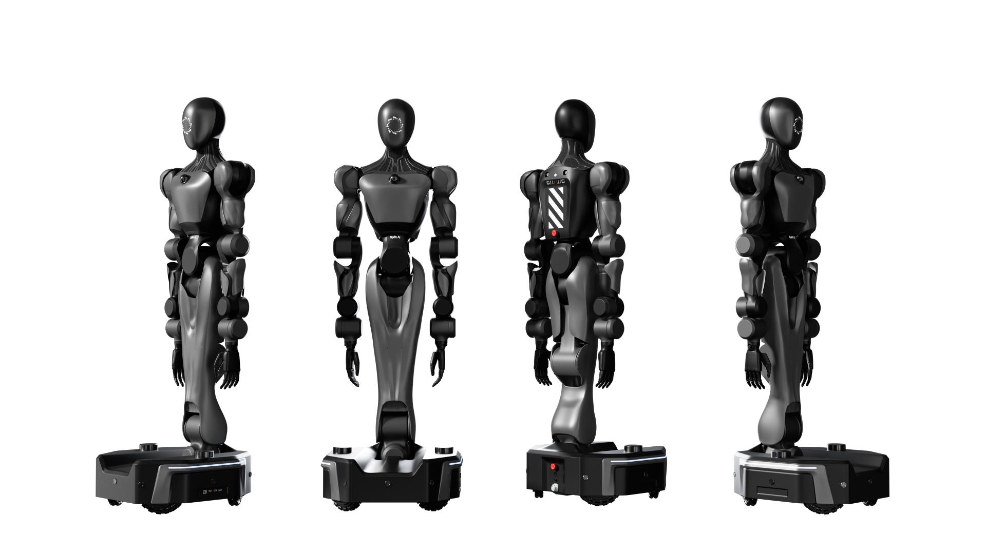 Robotics - Wheeled embodied intelligent humanoid robot